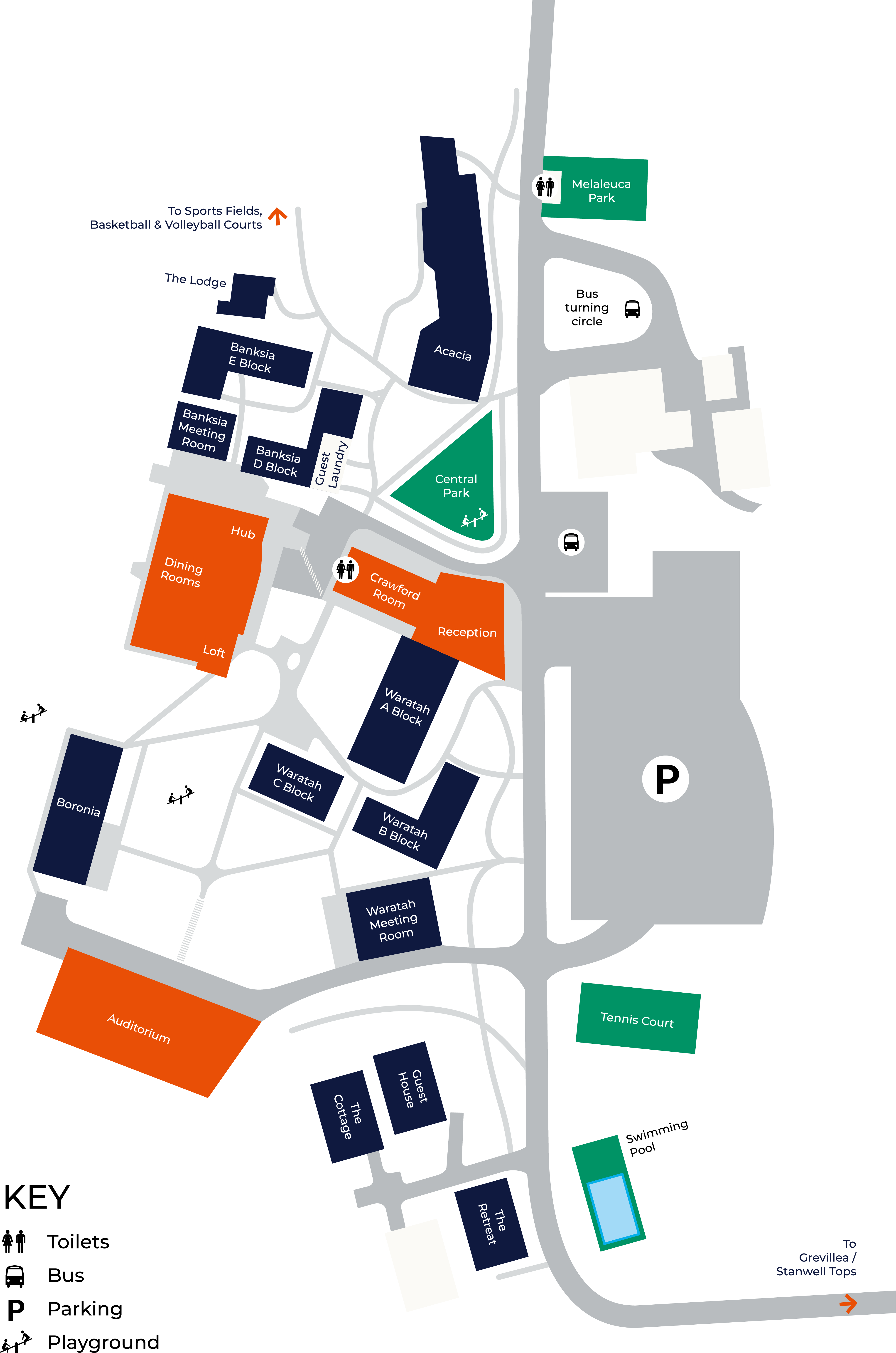 The Tops - Interactive Site Map - Stanwell Tops, NSW